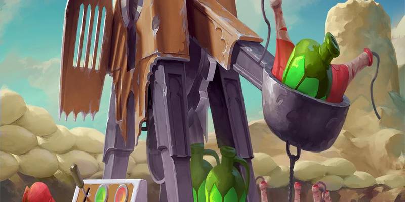 Trash Golem Board Cards and Skills - The Bazaar